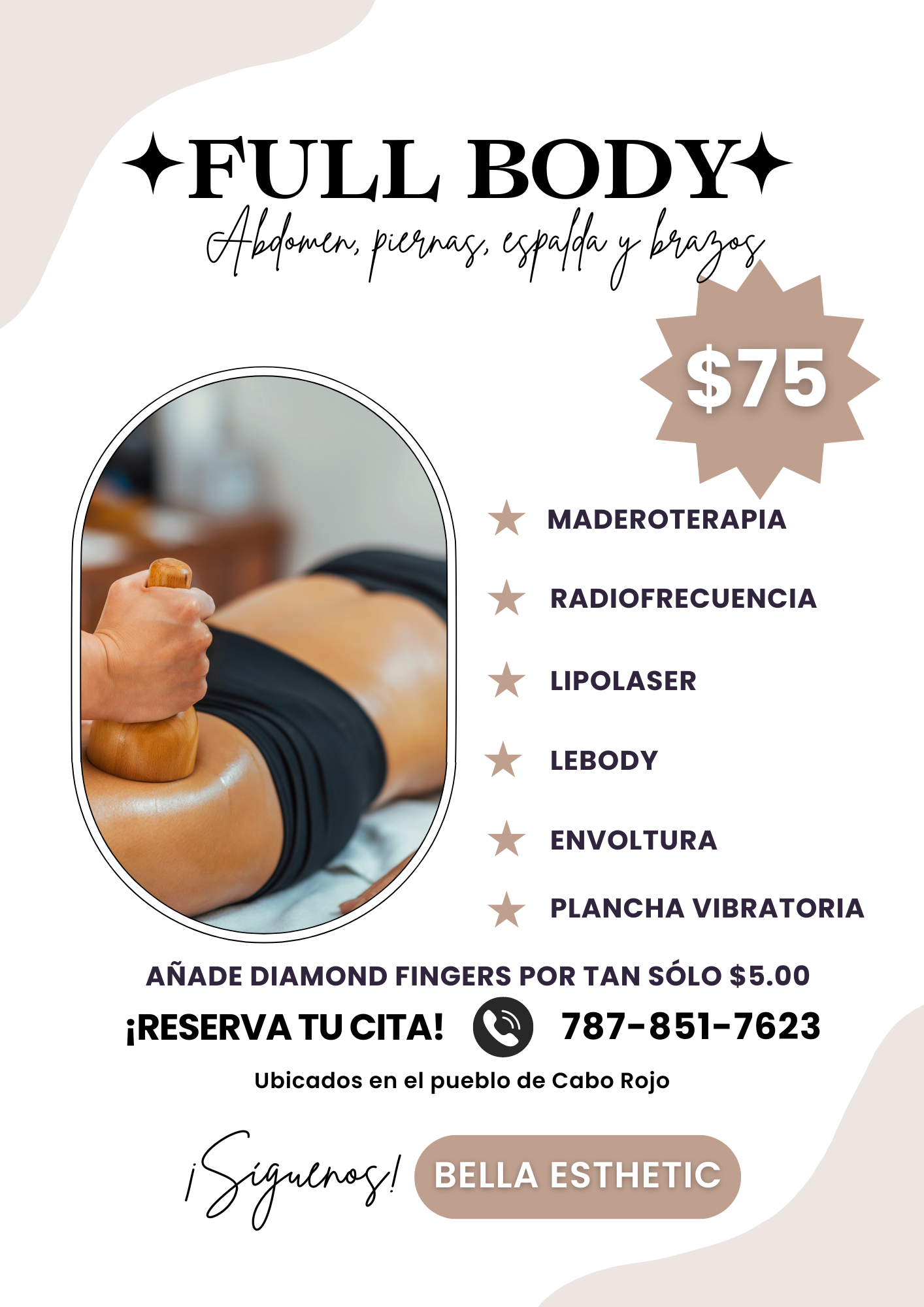 Maderoterapia Full body – Bella Esthetic